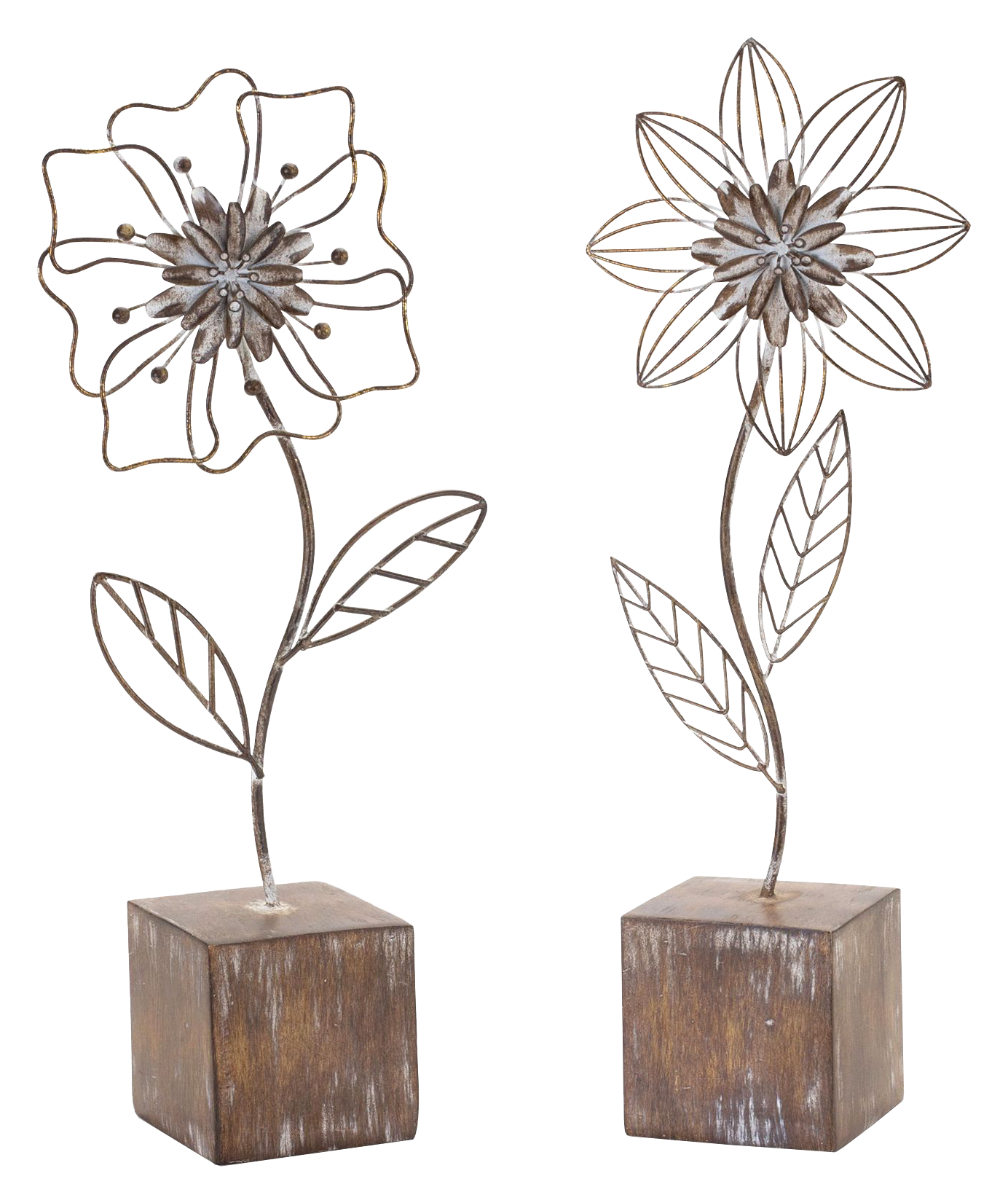 Melrose International Metal Floral Decor Set of 2 | Cabela's